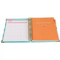 China Spiral Organizer Planner Book Personalized Hard Cover Book For Office Supply for sale