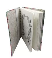 China 8x9.5 Inches Organizer Planner Book A5 Custom Printed Hardcover Books 100GSM - 120GSM for sale