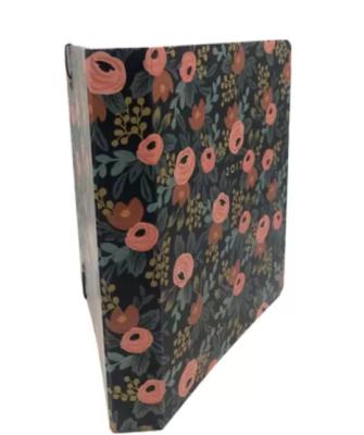 China OEM ODM Colourful Weekly Planner 6.875x8.25 Inches Custom Hard Cover Book With Monthly Tabs for sale