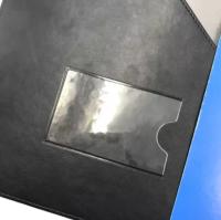 China PU Leather Business Notepad A4 Custom Leather Notepad Navy With Writing Board for sale