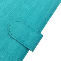 China A4 Green Leather Ring Binder Customized Leather File Holder For Office And Schol for sale