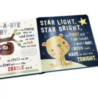 China Square Rectangle Circular Childrens Cardboard Books CMYK Printed Childrens Educational Book for sale