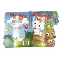China CMYK Custom Board Book Printing C1S Early Learning Books With Durable Binding for sale