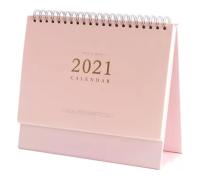 China Matte Lamination Small Monthly Desk Calendar 300 gsm Desktop Monthly Calendars for sale