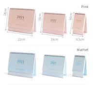 China Colorful Printed Weekly Desk Calendar 14 Sheets Promotional Desktop Calendar 230gsm for sale