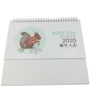 China 300 gsm Cardboard Desk Calendar 15 Sheets New Year Desk Calendar For Promotional Gift for sale