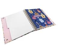 China OEM ODM Wire O Journal 230 Page Spiral Hardcover Planner Gold Stamping On Cover for sale