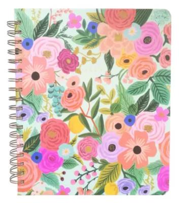 China Matte Lamination Spiral Paper Notebook 100 GSM Diary Planner Notebook for sale