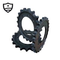 China Black Excavator Sprocket DX300LC DX340LC Digger Sprockets ISO for sale