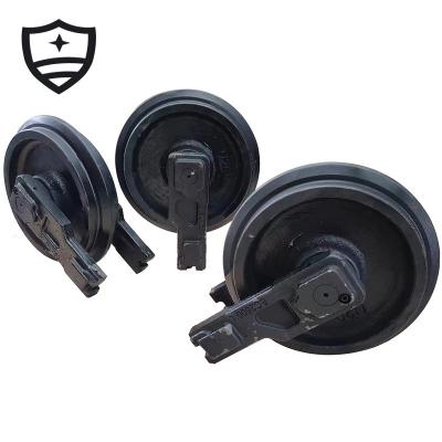 China Bulldozer Excavator Front Idler Assembly 24100N5948F4 Steel Material for sale