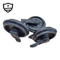 China Bulldozer Excavator Front Idler Assembly 24100N5948F4 Steel Material for sale