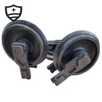 China Steel Excavator Track Idler Undercarriage Spare Parts OEM Standard for sale