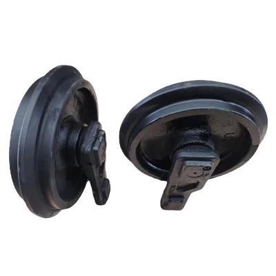 China Custom Excavator Idler Roller Assembly Sk200 Sk210 Track Front Idler for sale