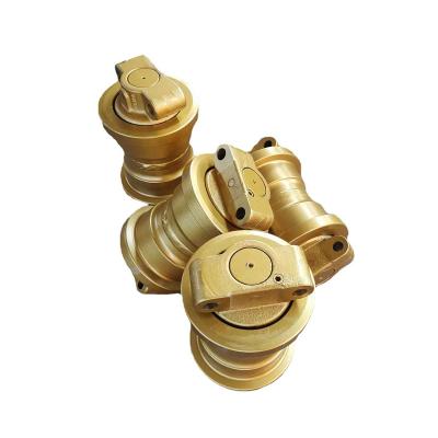 China Customized Excavator Track Rollers Assembly Double Flange Steel for sale