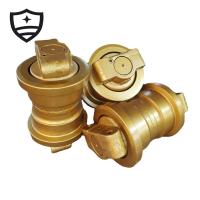 China Customized Excavator Double Flange Roller Digger Track Carrier Roller for sale