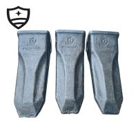 China Black Steel Forged Bucket Teeth For Wheel Loader Attachments for sale
