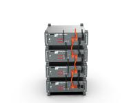 China Residential ESS Battery System Rechargeable 51.2V 50AH Lifepo4 Battery For Home Inverter for sale