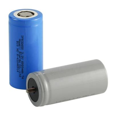 China 32650 32700 Battery 6000mah 6ah 3.2v Lifepo4 Battery Cell Rechargeable Pack for sale