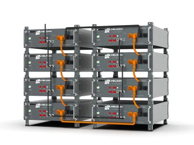 China 25.6KWH ESS Battery System 51.2V 50AH 25 Kwh Lithium Ion Battery Solar Ups Replacement for sale