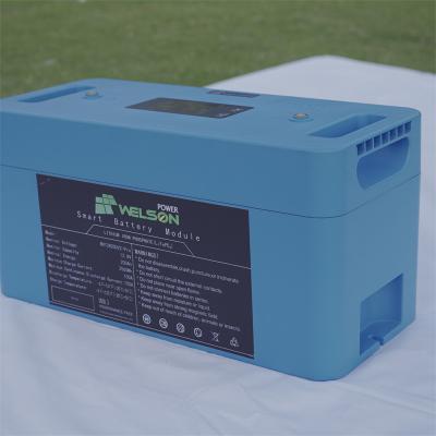 China Deep Cycle 48V Lifepo4 Battery For Motorcycle Rechargeable 60ah 105ah 100ah Lithium Ion for sale