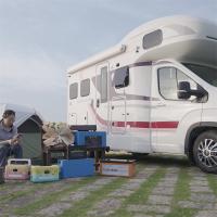 China Trailer RV LiFePO4 Battery Rechargeable BMS Solar 12.8V 12v 200ah Agm Deep Cycle Battery for sale