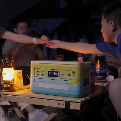 China 500 Watt 500w Li-Ion Portable Power Stations Supply Outdoor 14.8V 33.8Ah for sale