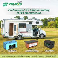 China Prismatic Car Boat RV LiFePO4 Battery Discharge Current 80A For Caravan Recreational Vehicle for sale