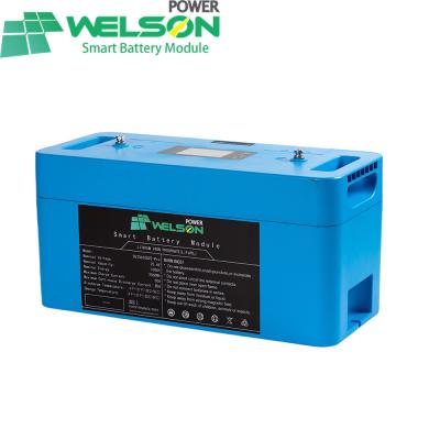 China 12.8 V 100ah RV Lifepo4 Battery Bms Lfp 12v 160ah 2048wh Built In Smart For RV Off Grid for sale