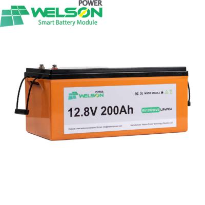 China Rc Lifepo4 Motorcycle Battery Golf Cart Lithium Energy Storage Battery 12.8V 200Ah 55ah for sale