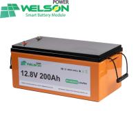 China Golf Cart RV LiFePO4 Battery 200ah 12.8V 24V 100Ah 400ah 500ah 1280Wh LFP BMS For Motorhome for sale