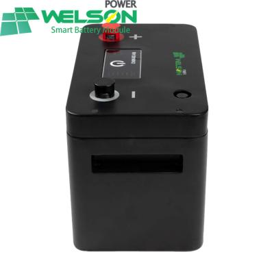 China 24v 12v 200ah RV Lifepo4 Battery Cells Rv Agv Lithium Lead Acid ISO9001 Approved for sale