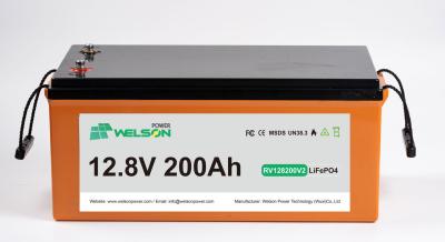 China 12.8V 100AH Rechargeable Lifepo4 Battery For Rv Replace SLA Lead Acid for sale