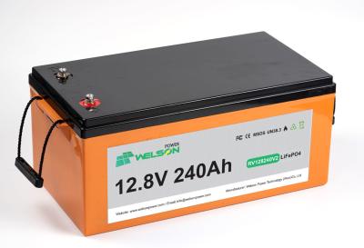 China Rechargeable RV Lifepo4 Battery In Ups LFP 12.8V 240Ah 600a For Recreational Vehicle for sale