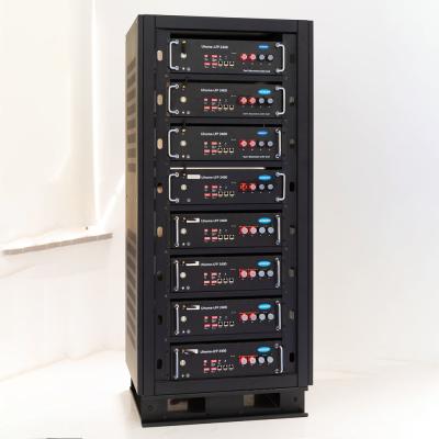 China 19.2kWh 48V 120ah Server Rack Lifepo4 Solar Battery Powerwall Lfp Battery Packs for sale