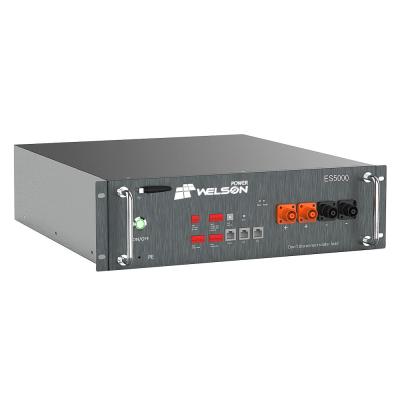 China Energy Storage ESS Battery System Rs485 Protection ES2000 51.2V 48Ah Natural Cooling System for sale