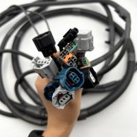China 4449447 Excavator Spare Parts Hitachi ZX200 ZX210 ZX230 Hydraulic Pump Wire Harness for sale