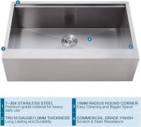 China Stainless Steel Drop in Kitchen Sink Drop in HandmadeKitchen Sinks Single Bowl Workstation Farmhouse KitchenSink for sale