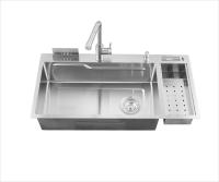 China Hot Sale Sink Set With Knife Shelves Single Bowl for Apartment Kitchen 304SS for sale