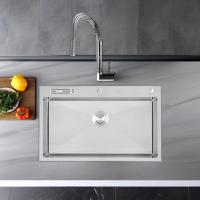 China Smooth and Delicate Finishing Rack Over Sink Kitchen Storage Shelf Kitchen Sink for sale