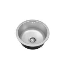 China Good Performance Press Kitchen Sink Single Bowl Stainless Steel Two Holes Factory Price Hidden Kitchen Accessories Cheap for sale