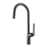 China All Copper Modern Kitchen Faucet Classic Style with Pull Out Sprayer for sale