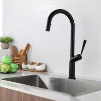 China All Copper Modern Kitchen Faucet Classic Style with Pull Out Sprayer for sale