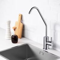 China Chrome Single Hole Cold Basin Faucet Water Mixer Drinking Water Filter Faucet for Water Filtration System for sale