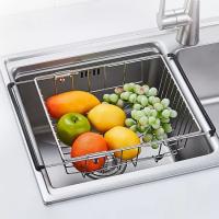 China Custom Made Basin Rack Grating Farmhouse Wired Grate Mat Bottom Grid Protector Stainless Steel Kitch for sale