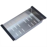 China Dish Drying Rack Multifunction Dish Rack Drainer for Kitchen Storage Stainless Steel Sink Colander D for sale