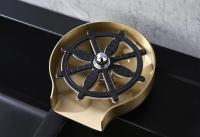 China New Product 2024 Custom Luxury Gold High Pressure Automatic Cup Washer Glass Rinser Bar Accessories Kitchen Tools for sale