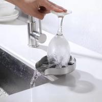 China Hot Selling Stainless Steel Faucet Glass Rinser for Kitchen Sinks CE Certified for Home Bar Restaurant Use Bar Accessories for sale