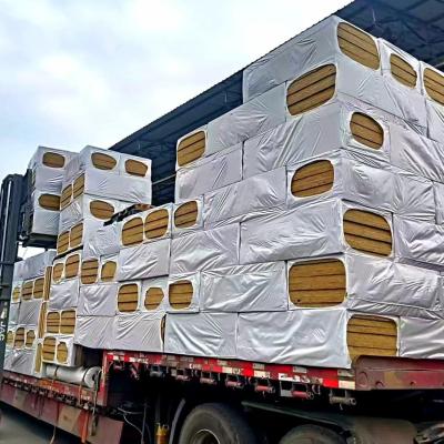 China Rock Wool Insulation Board 1200x600mm 40-200kg/m³ Density for Soundproofing for sale