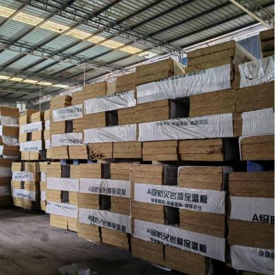 China 1200 Mm X 600 Mm Rockwool Fire Resistant Board Non Combustible Heat Resistant Panel Suitable for Industrial Fireproofing for sale