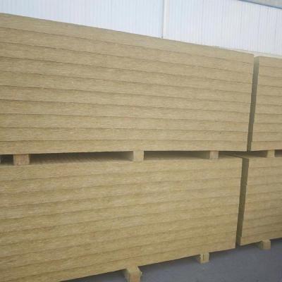 China High Density Rock Wool Board For Power Plant Pipe Insulation for sale